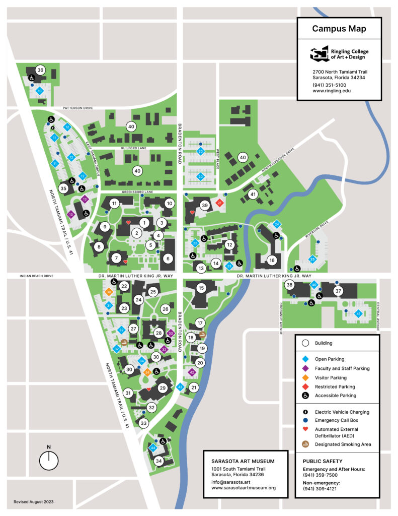 Ringling College Campus Map - Navigate Ringling College