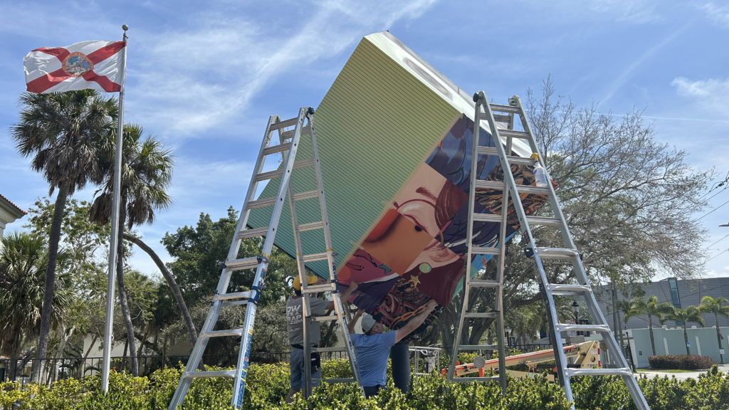 The Ringling Cube gets a face lift - Ringling College of Art and Design